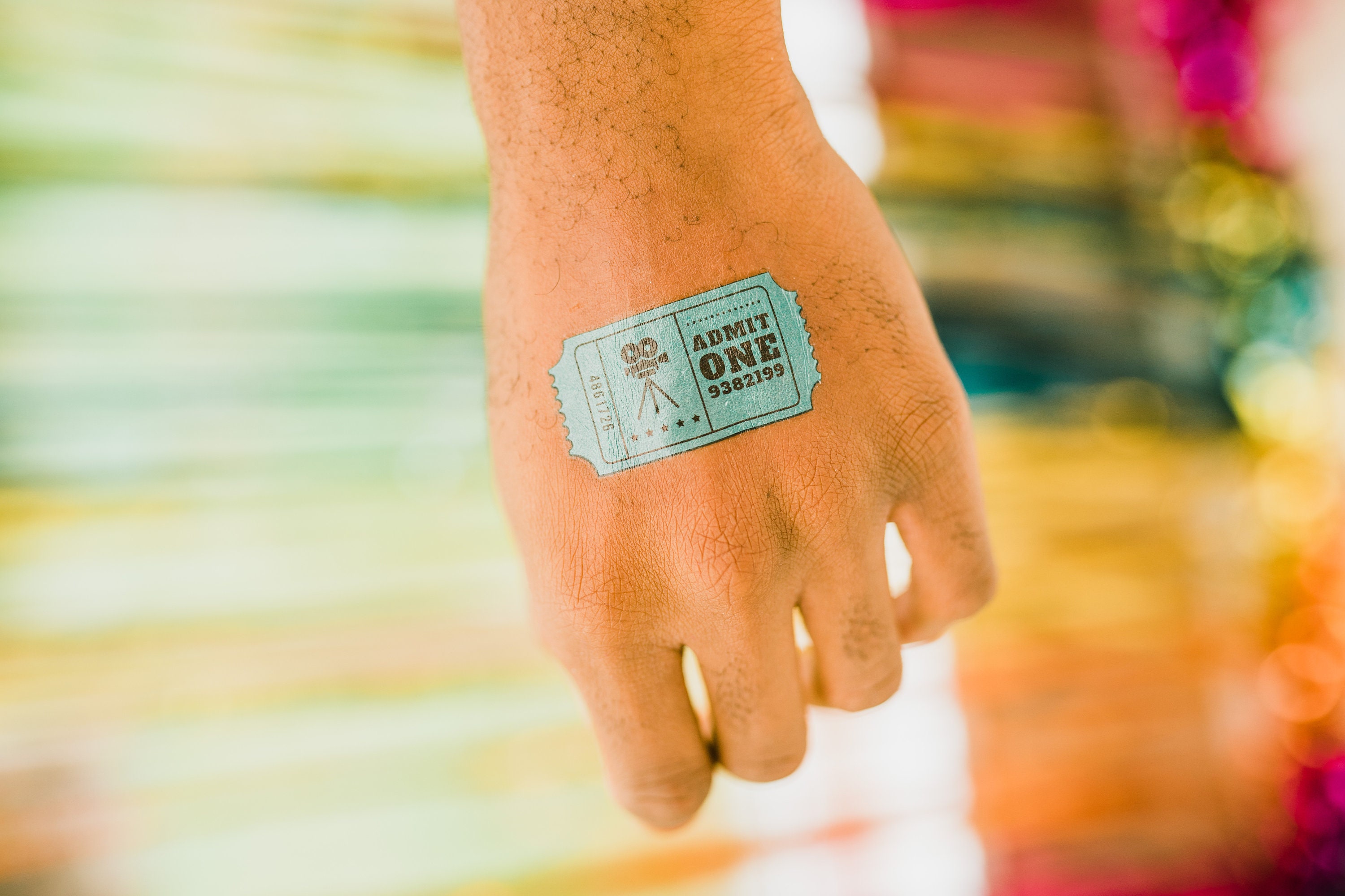 Movie Themed Temporary Tattoo Pack - Etsy