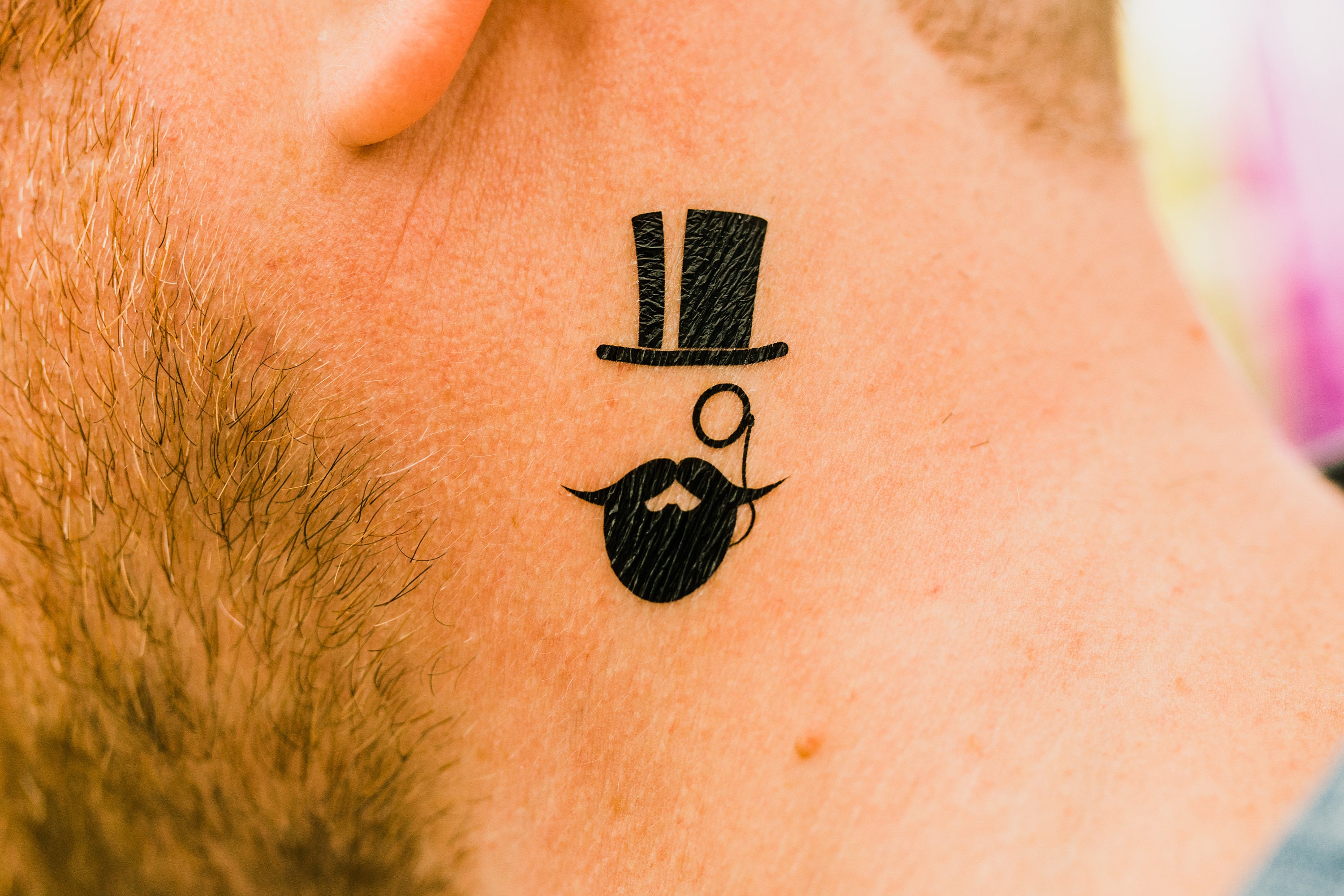 Gentlemans Themed Temporary Tattoo Pack - Etsy