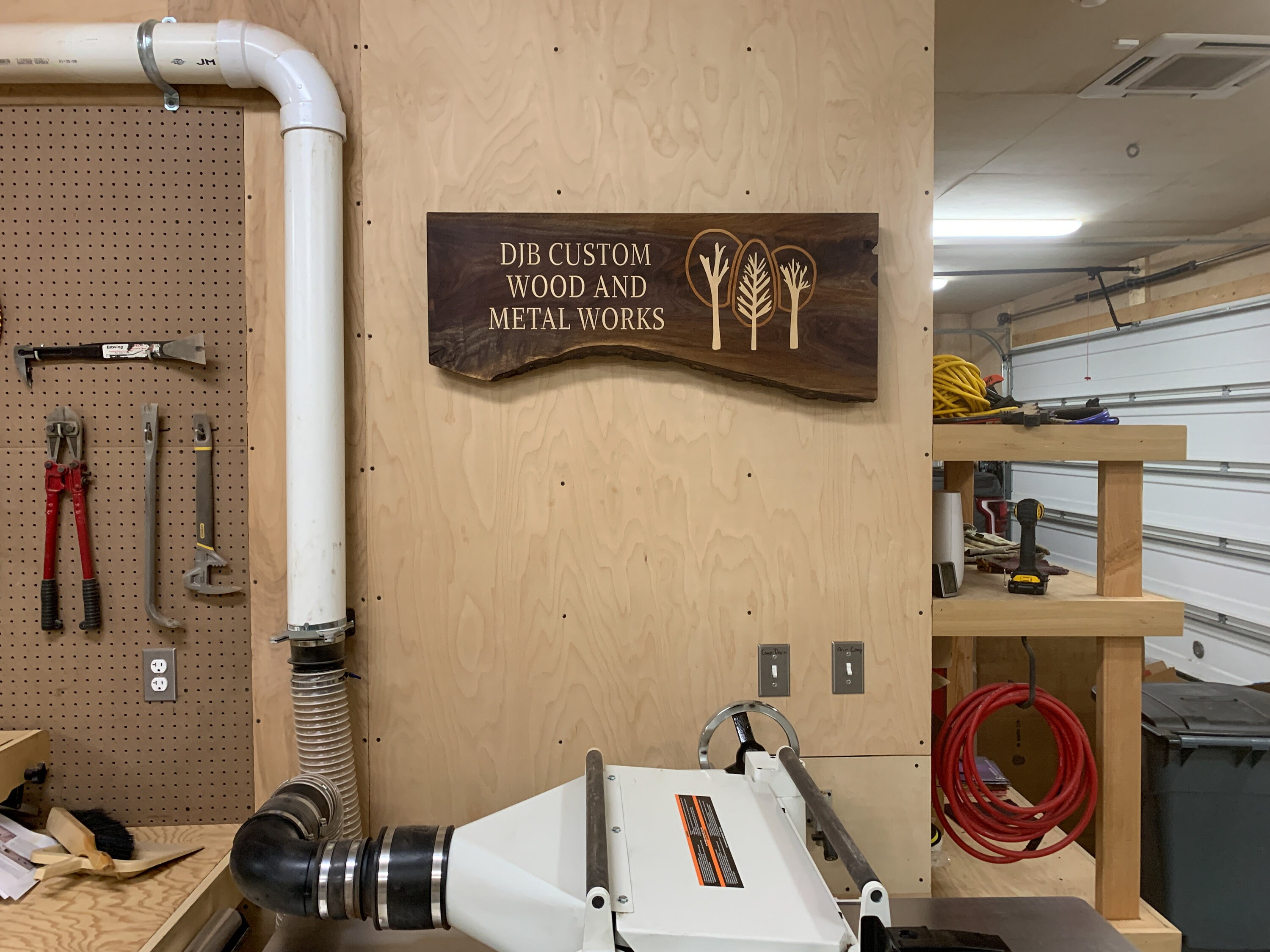 Made to Order: Personalized Live Edge Sign With Inlay - Etsy