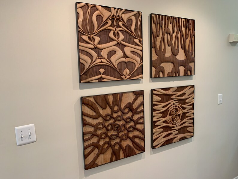 Made to Order: CNC Wall Art Tiles - Etsy