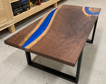 Live Edge River Table | Etsy