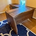 Made to Order Live Edge Walnut Waterfall L-shaped Desk - Etsy