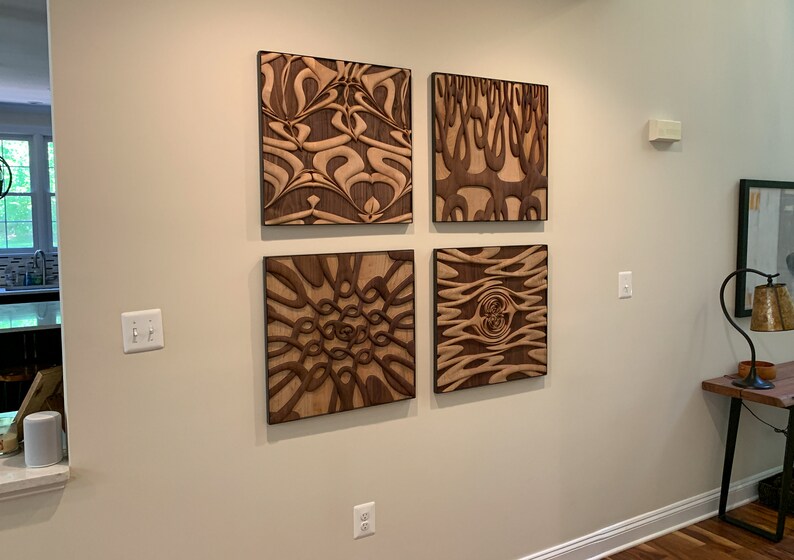 Made to Order: CNC Wall Art Tiles - Etsy