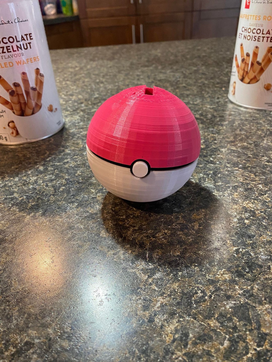 Pokemon Ball Coin Bank *DIGITAL FILE* - Etsy