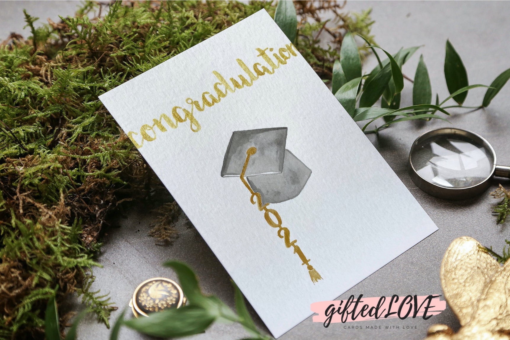 Congradulation Graduation Card - Etsy