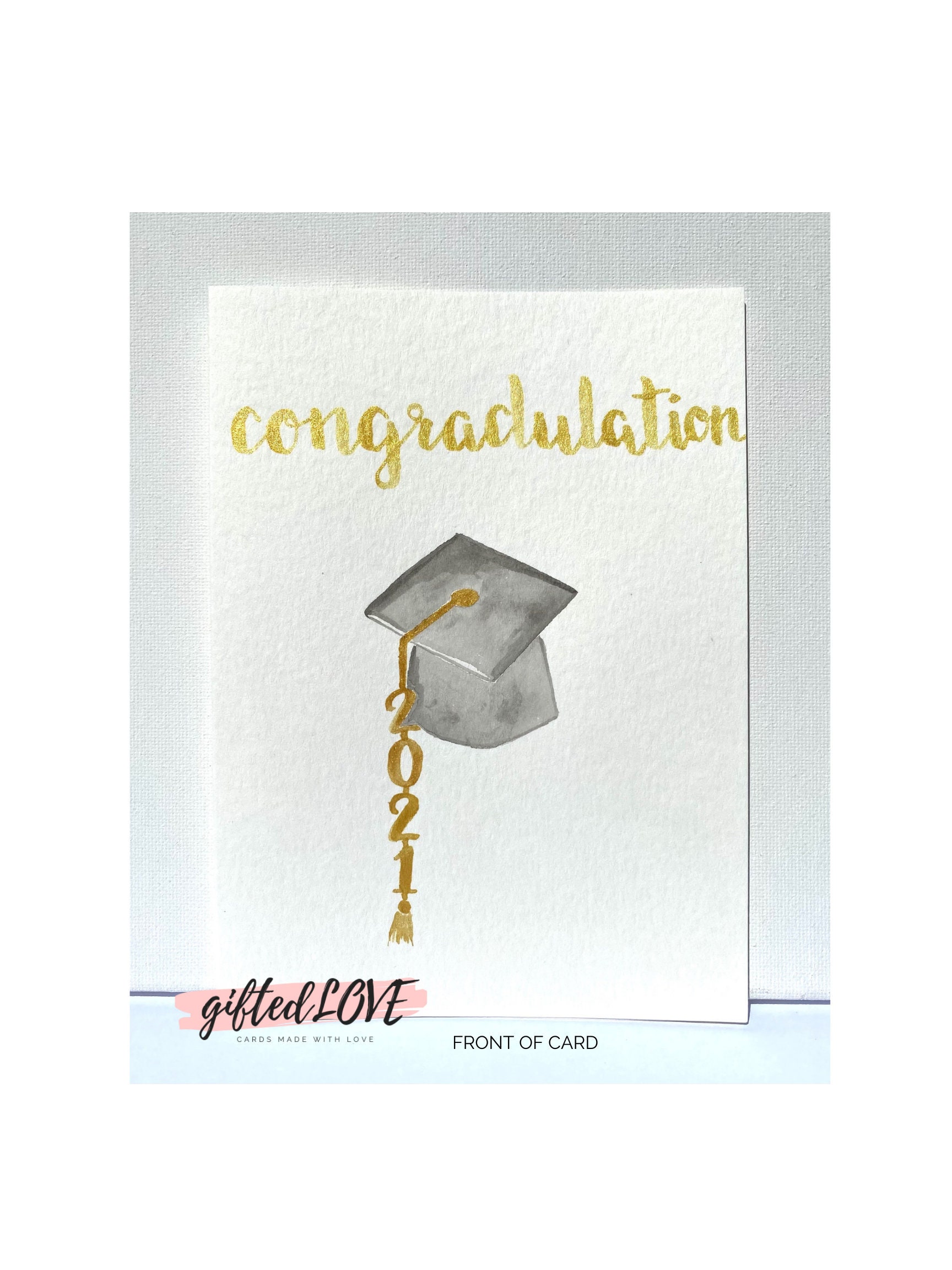 Congradulation Graduation Card - Etsy