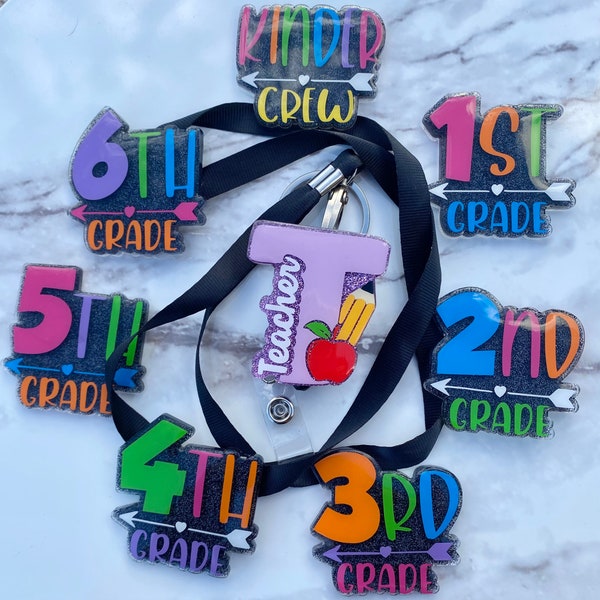 Teachers Badge - Etsy