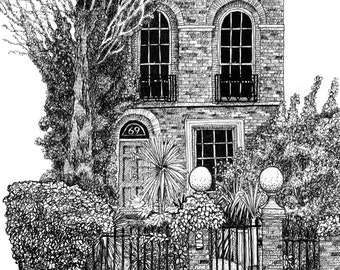 Urban Sketch Art | Etsy