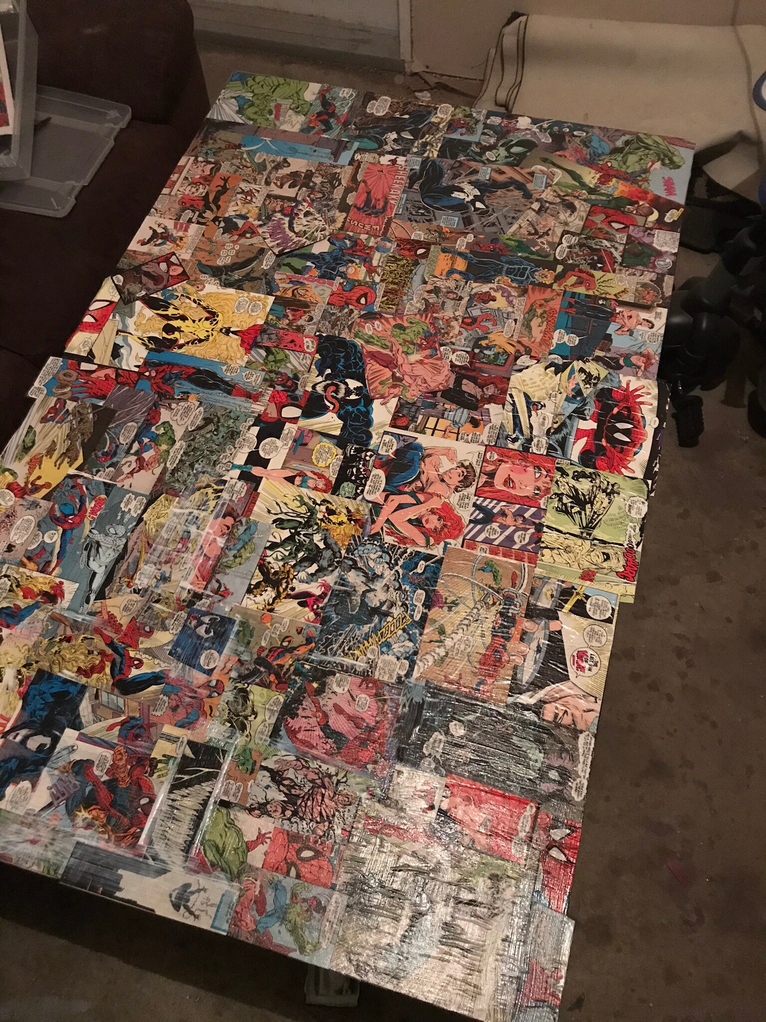 Comic Book Table - Etsy