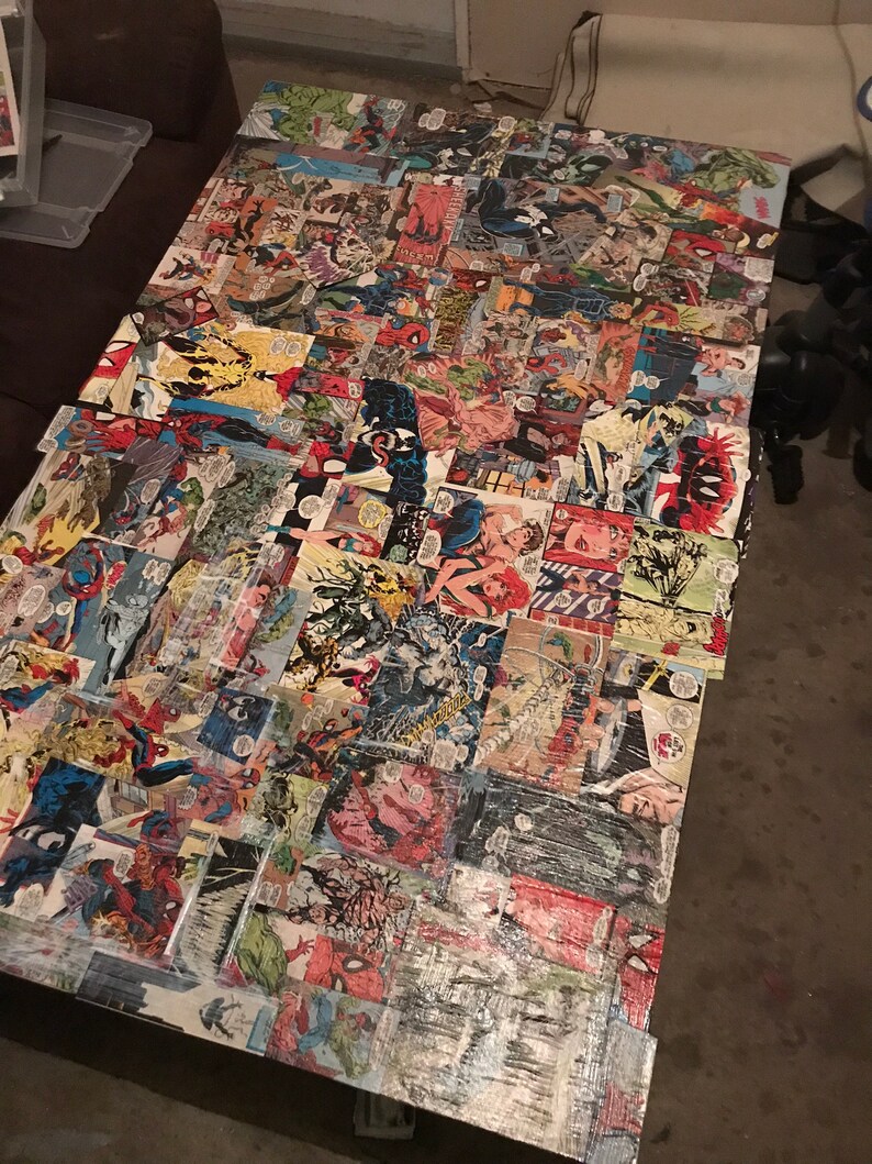 Comic Book Table - Etsy
