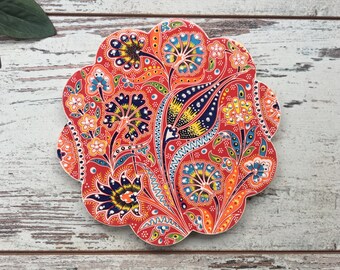 Ceramic trivet | Etsy