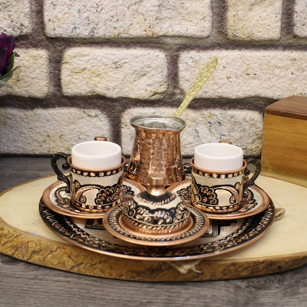 Turkish Coffee Set - Etsy