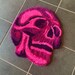 Tufted Skull Rug Handmade Witchy Rug Gothic Bedroom Decor - Etsy