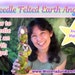 Needle Felted Earth Angel PDF Downloadable Tutorial With Bunny in a ...