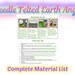 Needle Felted Earth Angel PDF Downloadable Tutorial With Bunny in a ...