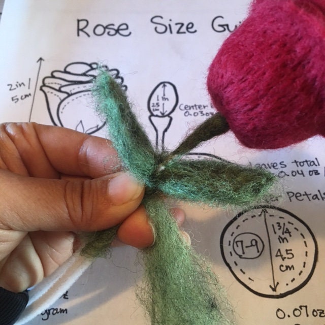 Needle Felting Rose Tutorial Step-by-step How to Felt a Rose - Etsy