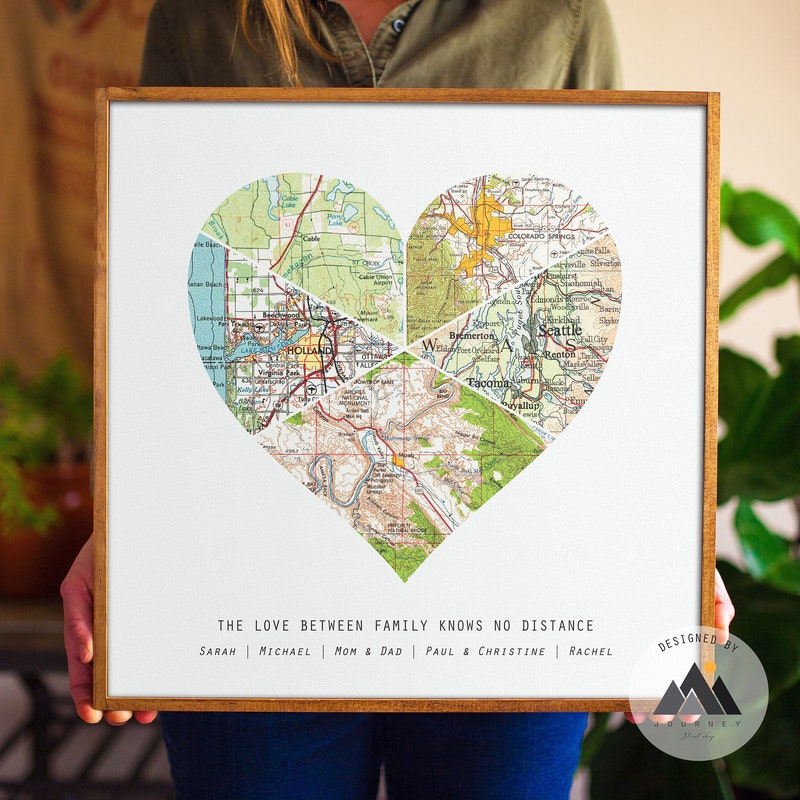 Custom Map - Etsy