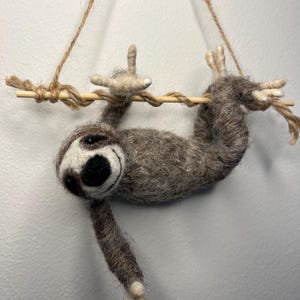 Sloth Wall Decoration - Etsy