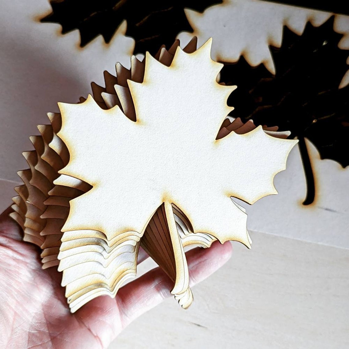Maple Leaf Blank for Arts and Crafts - Great for Fall and Autumn ...