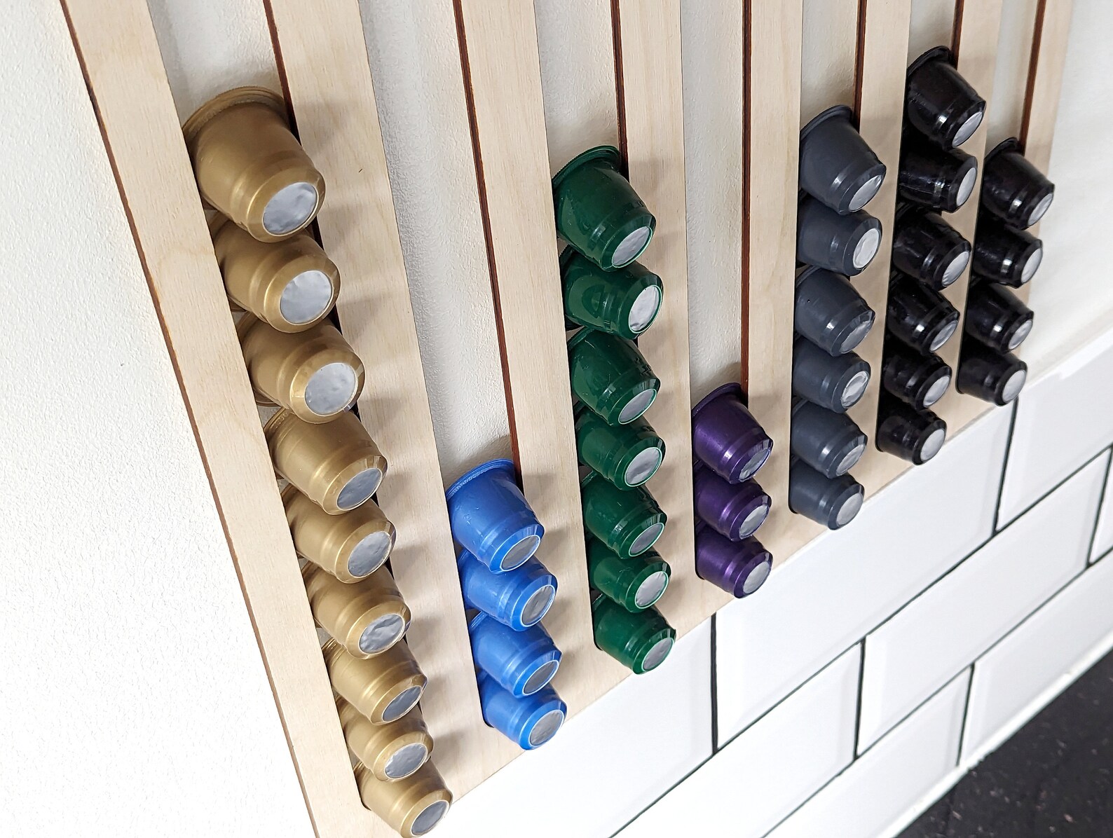 Espresso Capsule Storage Solution, Nespresso(r) Compatible Coffee Pod ...