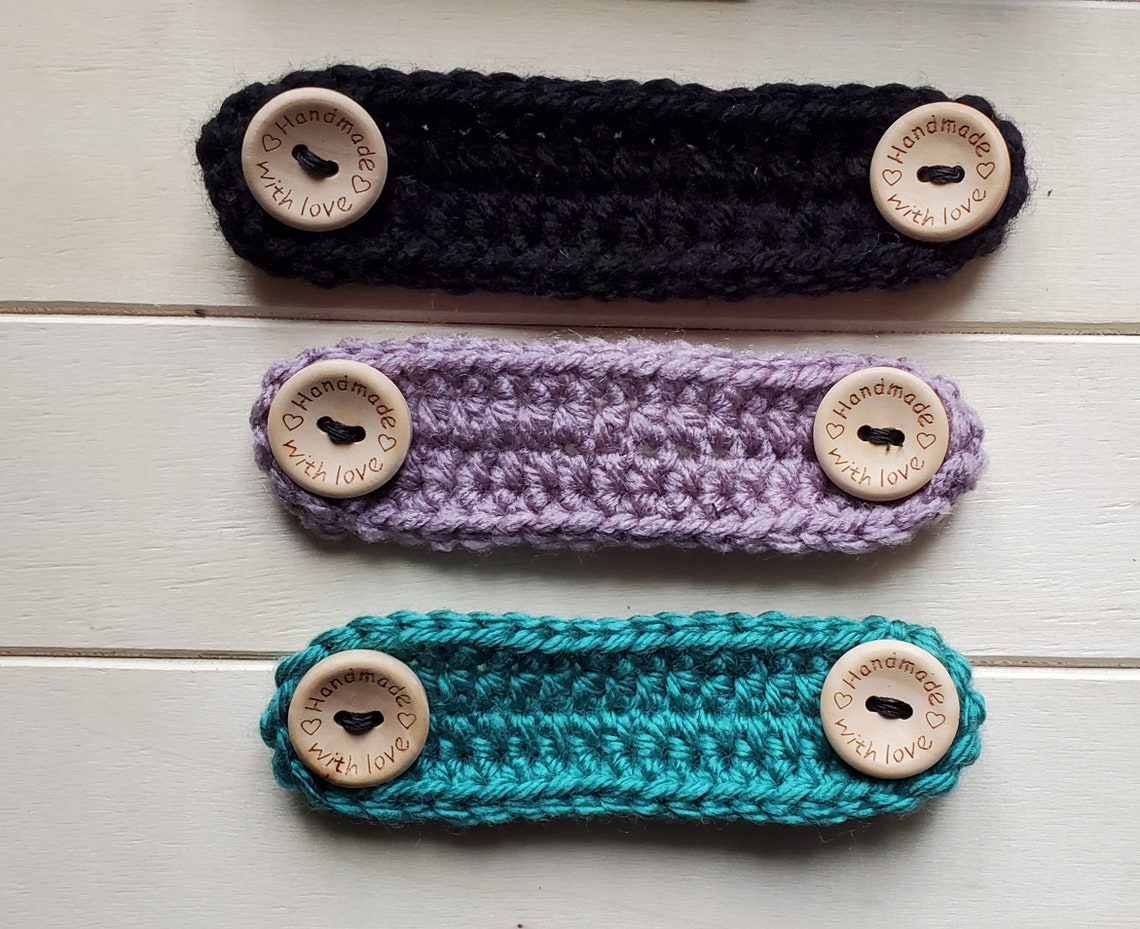 Crochet Ear Savers for Face Masks Face Mask Extender | Etsy