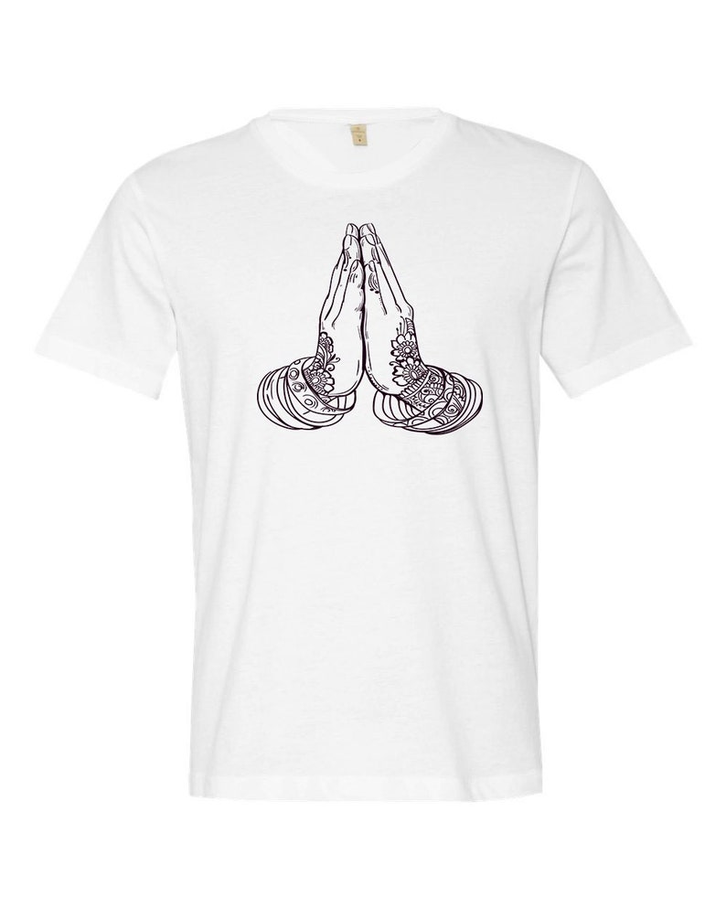 Praying Hand Tshirt Fitness Lover Tshirt Gift for Man Gift for Him Gift ...