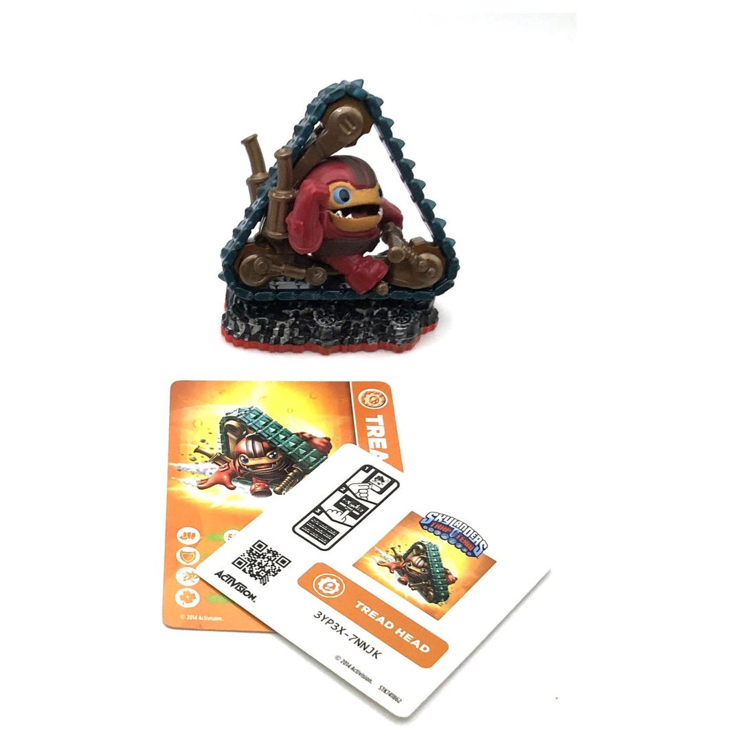 Skylanders Trap Team Tread Head Figure Activision - Etsy