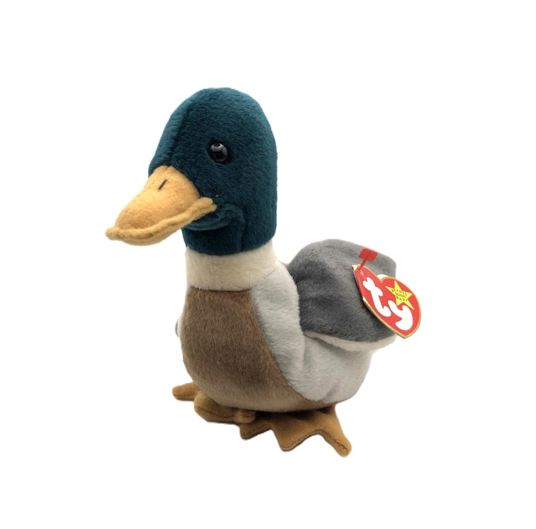 TY Beanie Baby Jake the Mallard Duck Bird 5 Inches DOB 4/16/1997 - Etsy