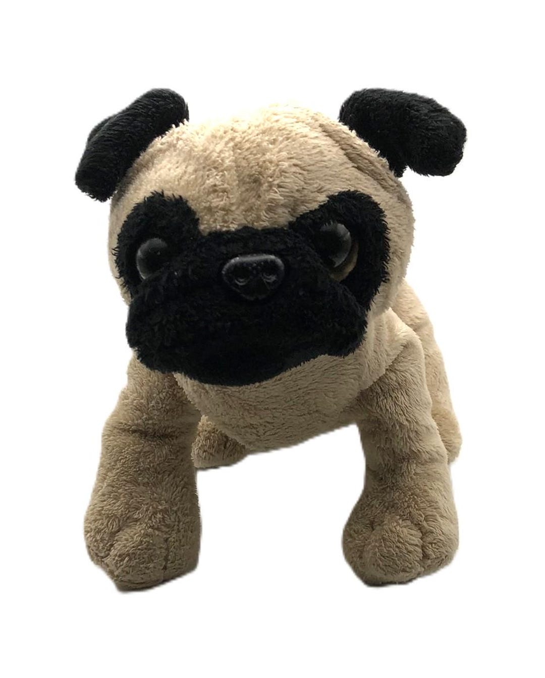 Ganz Webkinz Brown & Black Small Pug Plush Stuffed Animal no CODE - Etsy