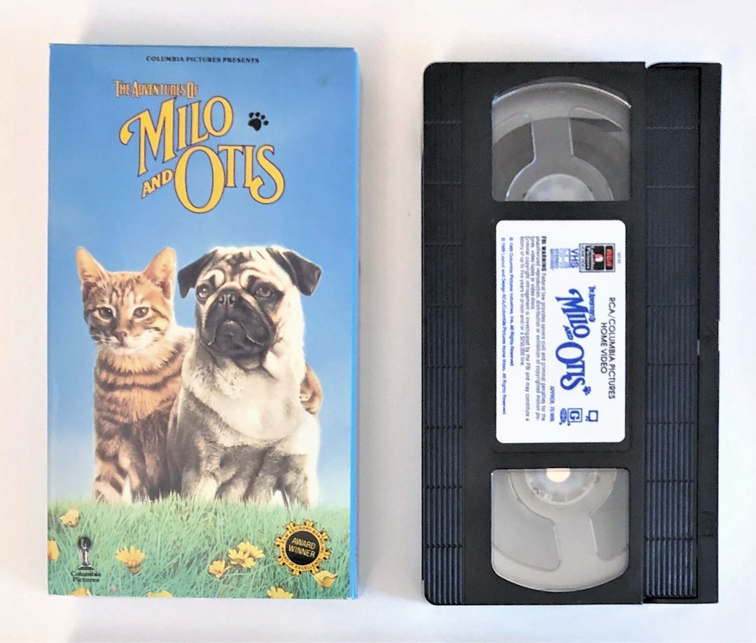 Milo & Otis VHS Tape Family Movie Columbia Pictures - Etsy