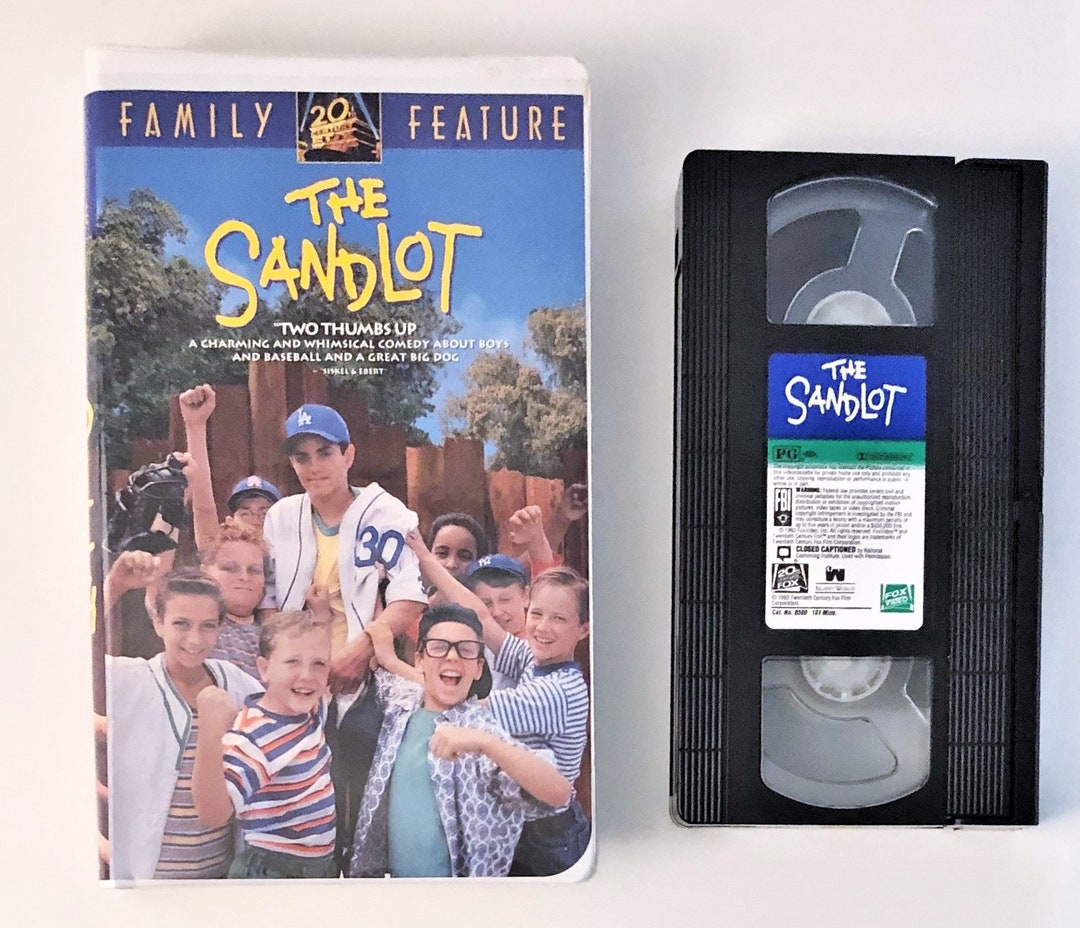 The Sandlot Family Movie VHS Tape Clamshell Cover 20th Century Fox - Etsy