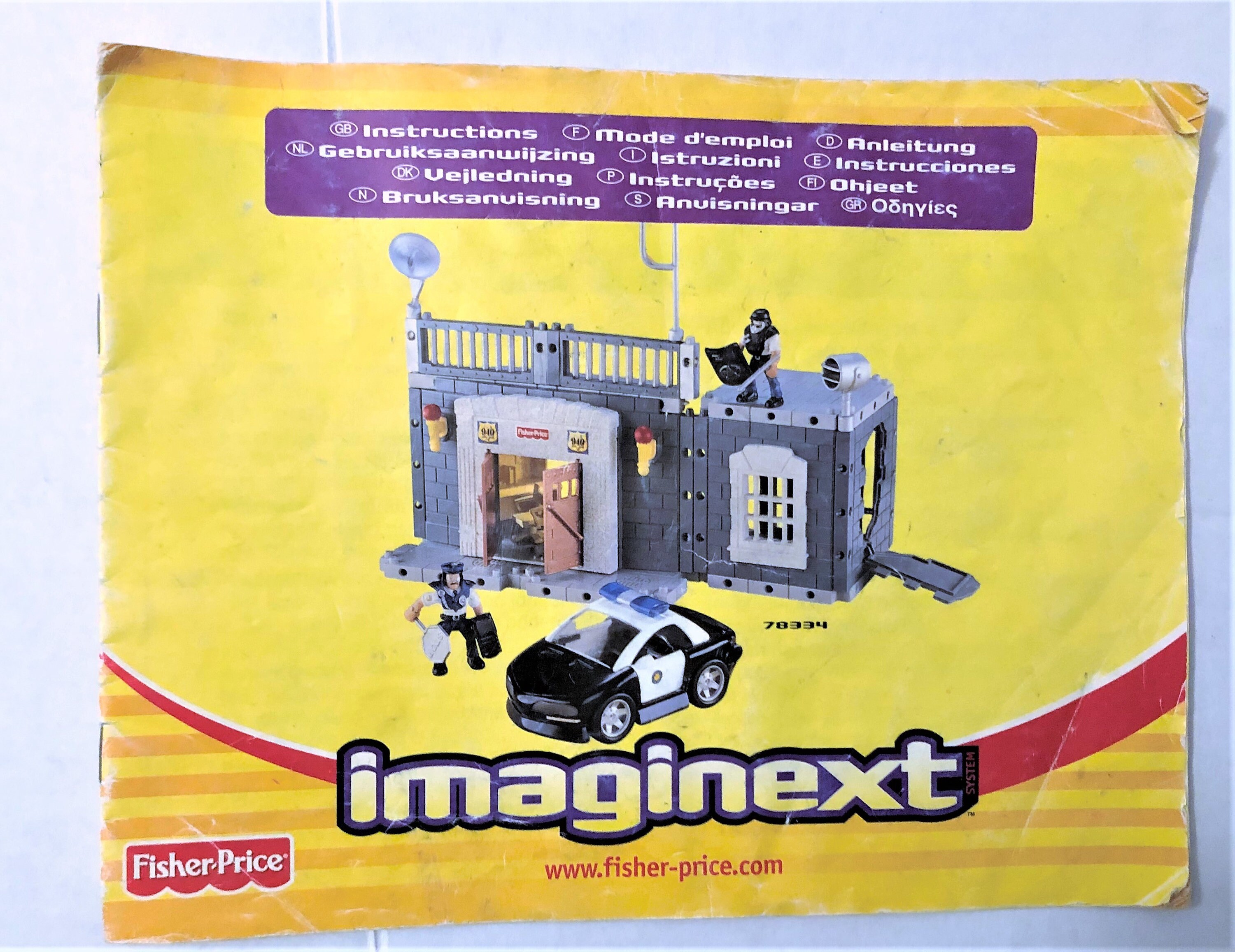 Mattel Imaginext Police Station 78334 Playset 2002 - Etsy