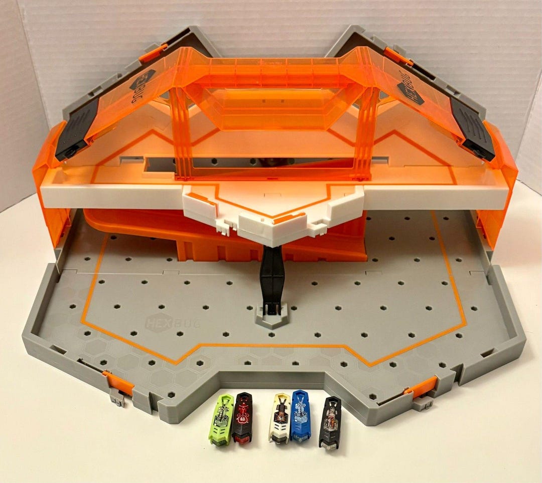 Hexbug Nano Hive Habitat Playset Track Travel Storage Carry Case 5 Nano ...