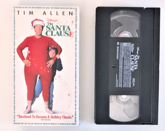 Walt Disney's the Santa Clause VHS Tape Family Christmas Movie - Etsy