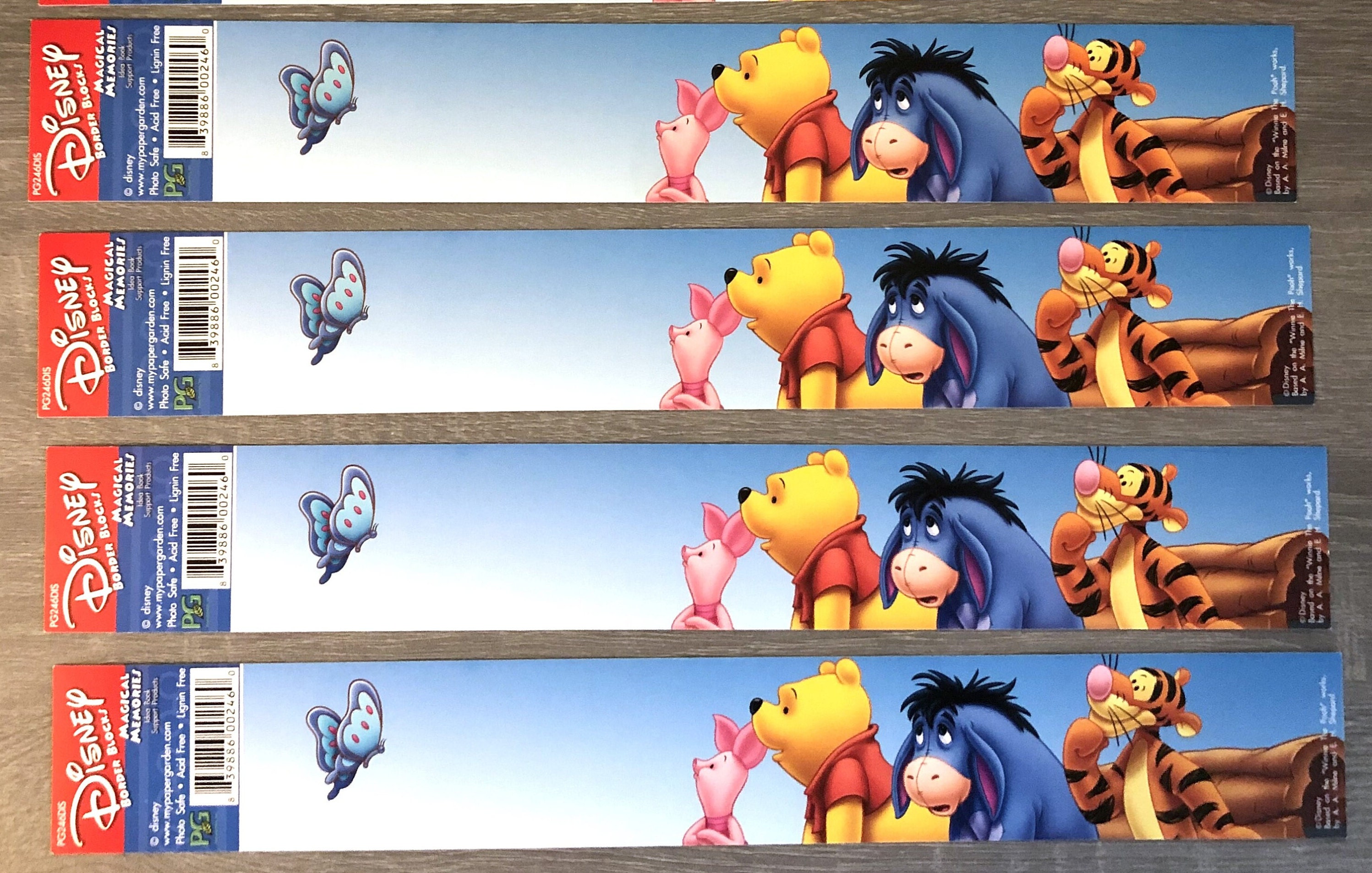 Disney Princess 12 Inch Border Blocks Set of 4 Ariel, Belle, Jasmine ...