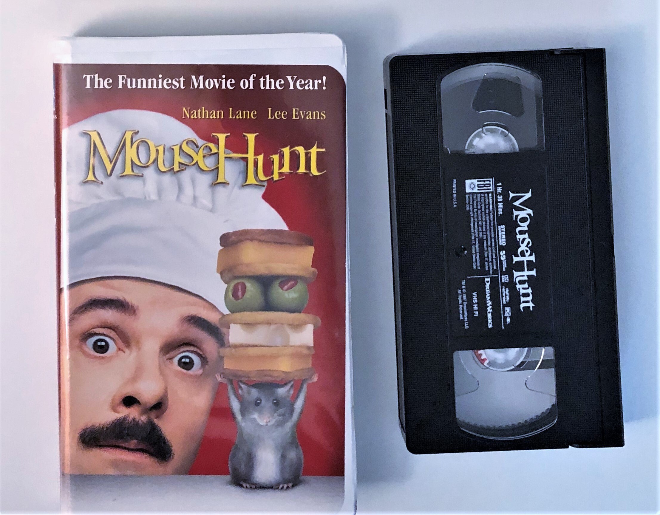 Mouse Hunt Family Movie VHS Tape Clamshell Cover Dreamworks Pictures - Etsy
