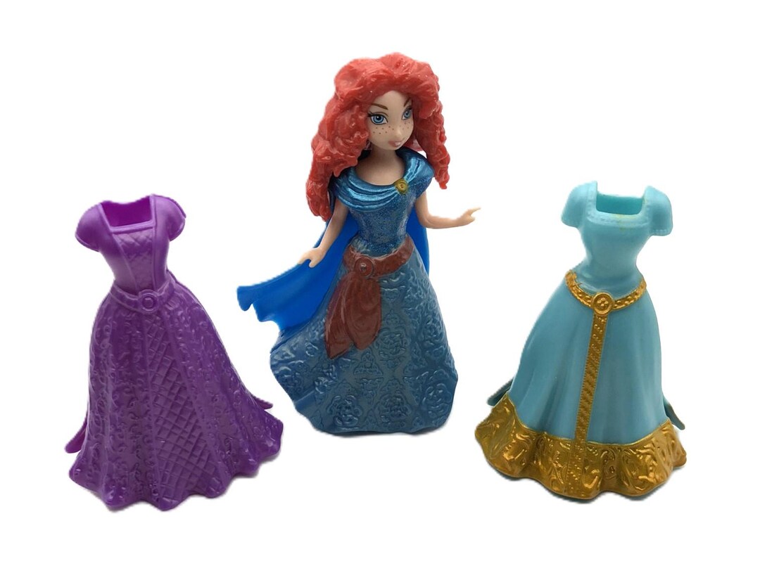 Disney Princess Merida From Brave and 3 Magiclip Dresses Little Kingdom ...