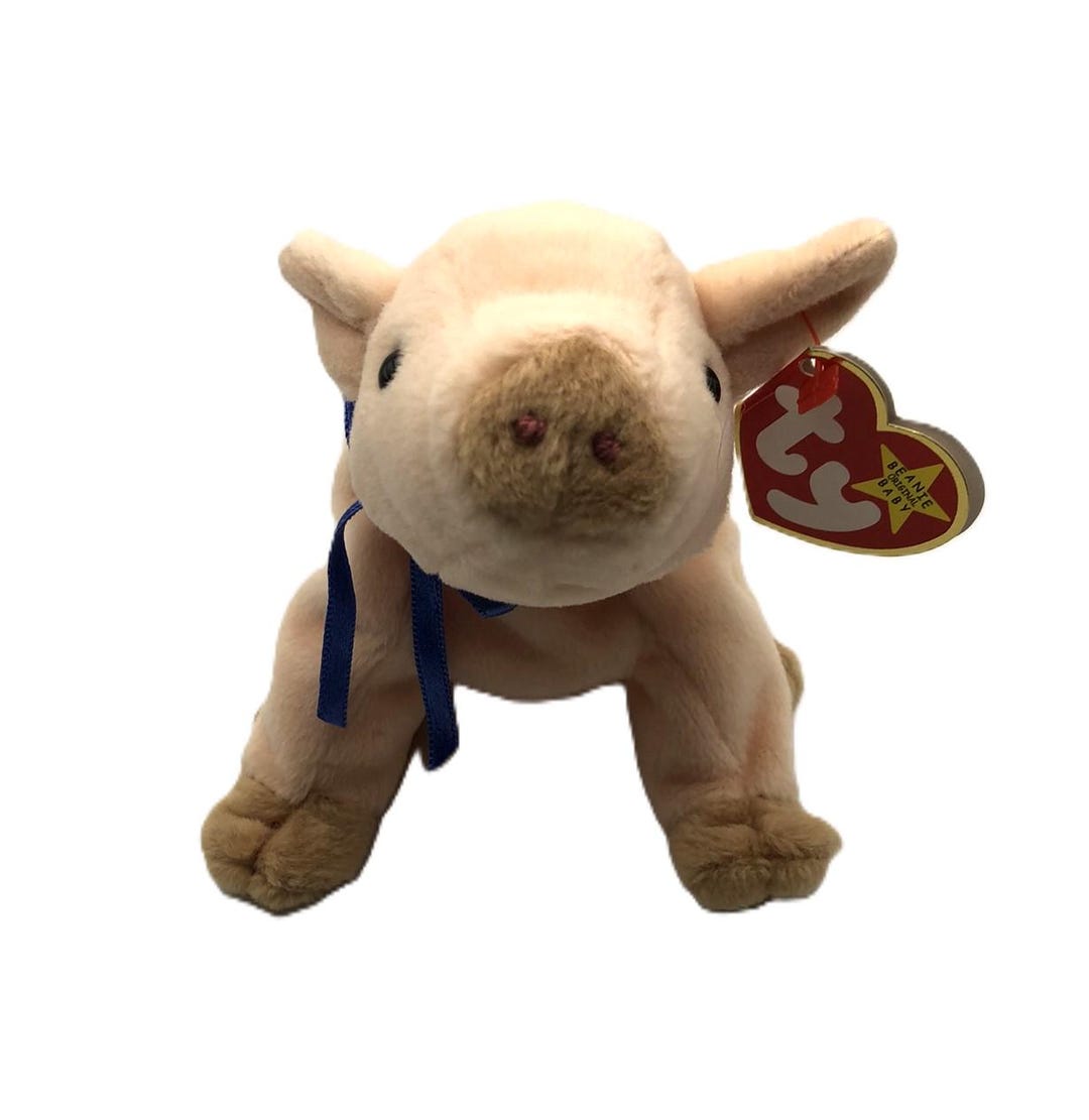 TY Beanie Babies Knuckles the Pig 6.5 Inch DOB 3/25/1999 - Etsy