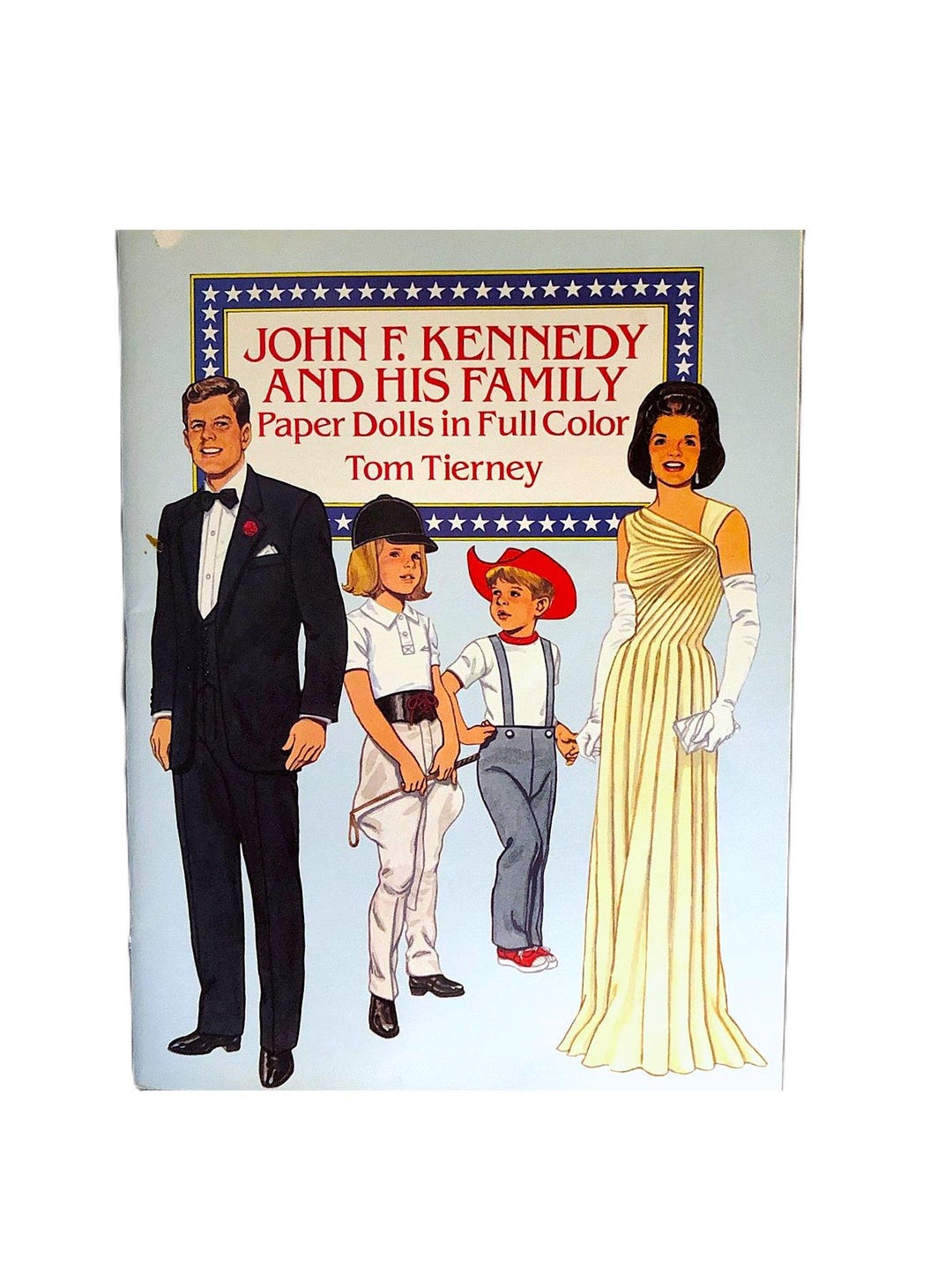 John F. Kennedy and His Family Paper Dolls by Tom Tierney - Etsy