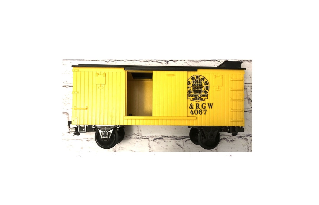 New Bright Grand Canyon Express Rio Grande D & RGW Box Car G-scale ...
