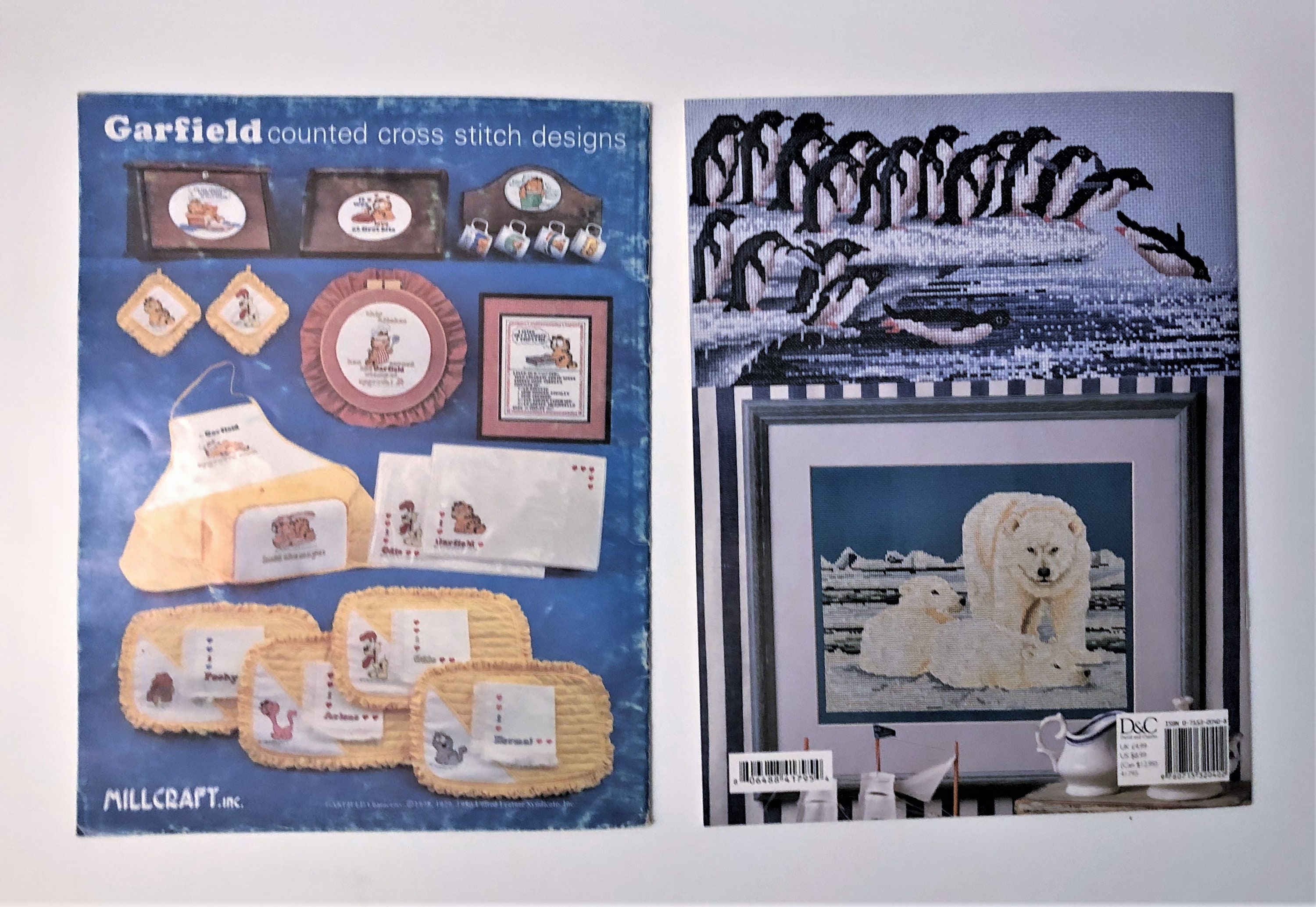 Vintage Craft Leaflets Booklets for Cross Stitch Needle - Etsy