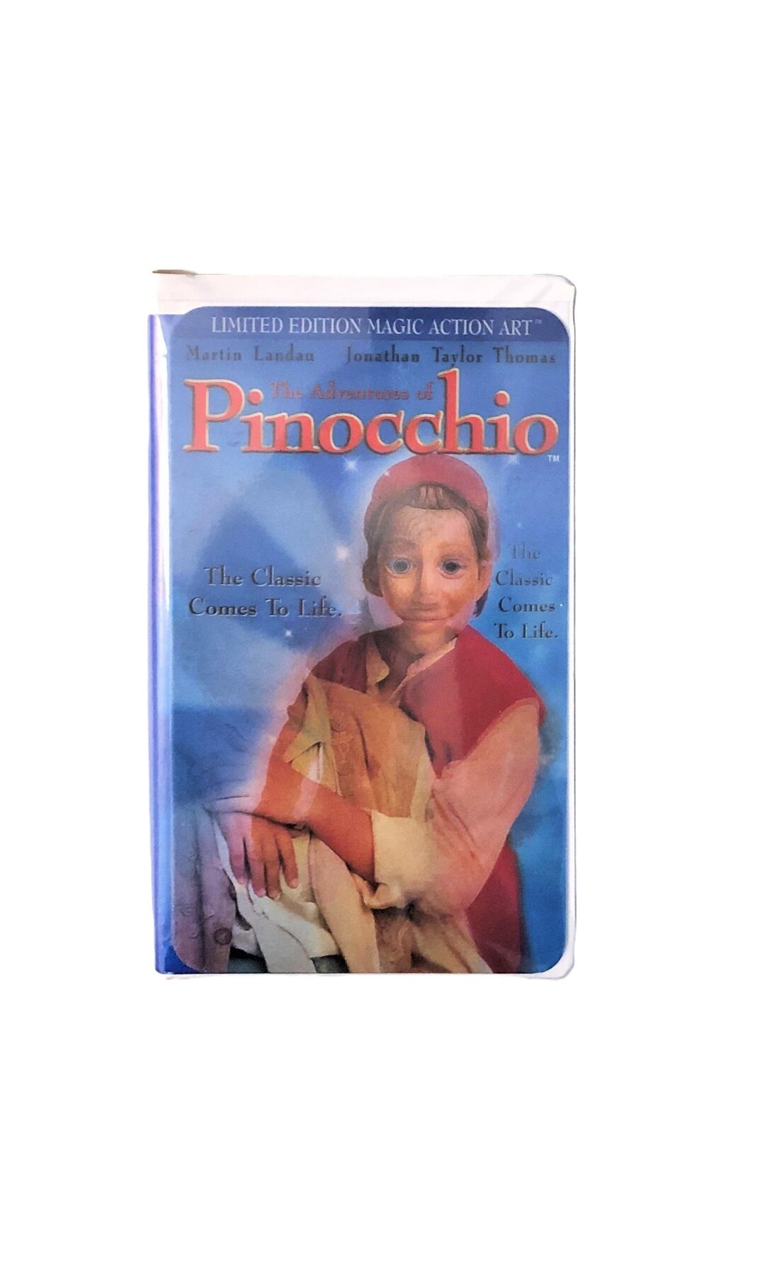 The Adventures of Pinocchio Family Movie VHS Tape Clamshell Cover Newline Cinema - Etsy