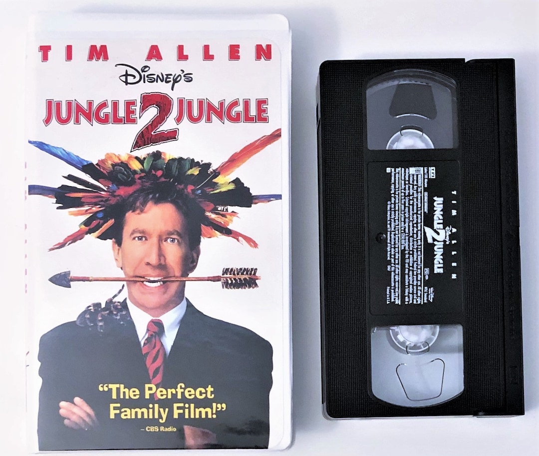 Walt Disney Jungle 2 Jungle Family Movie VHS Tape Clamshell Cover - Etsy