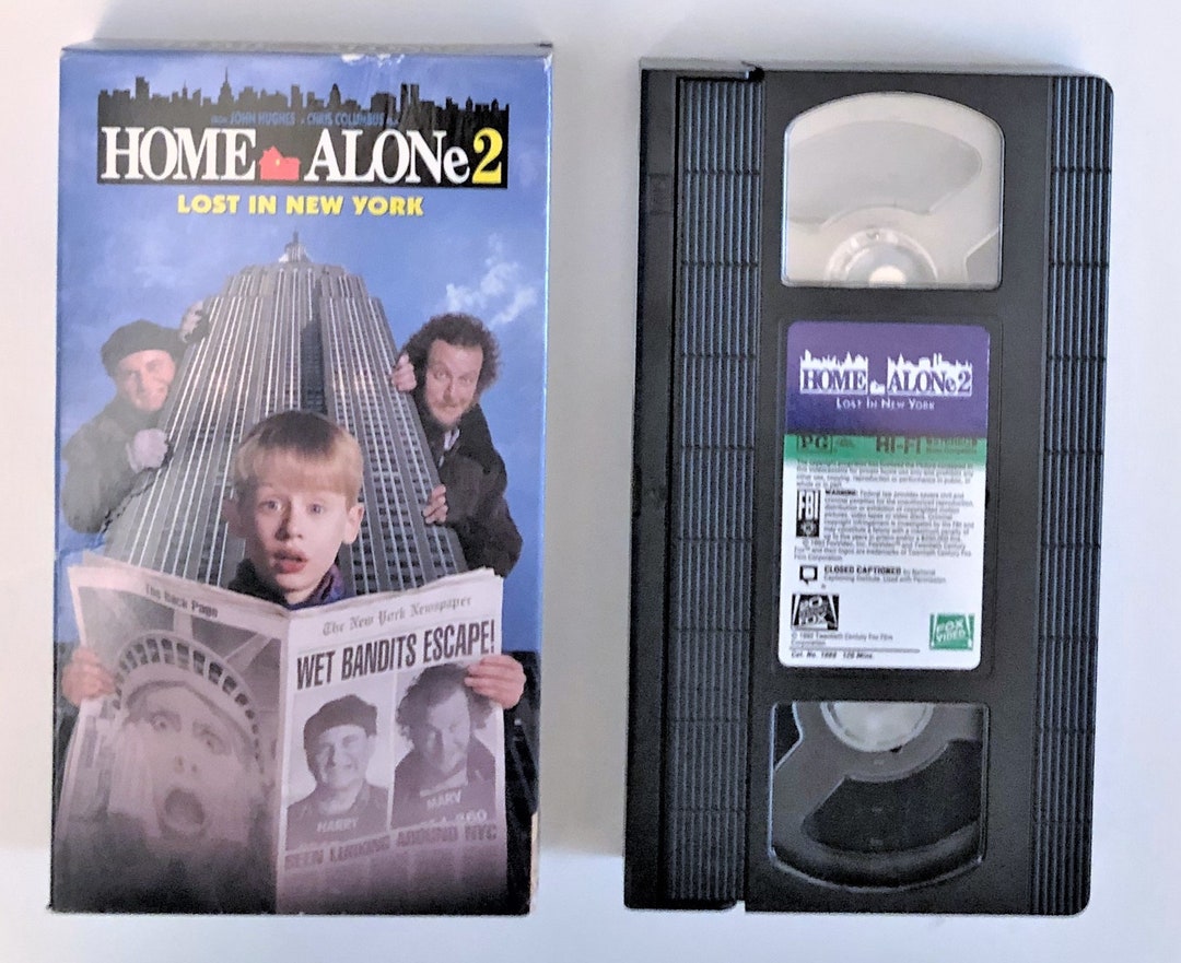 Home Alone 2 Lost in New York VHS Tape Family Movie - Etsy
