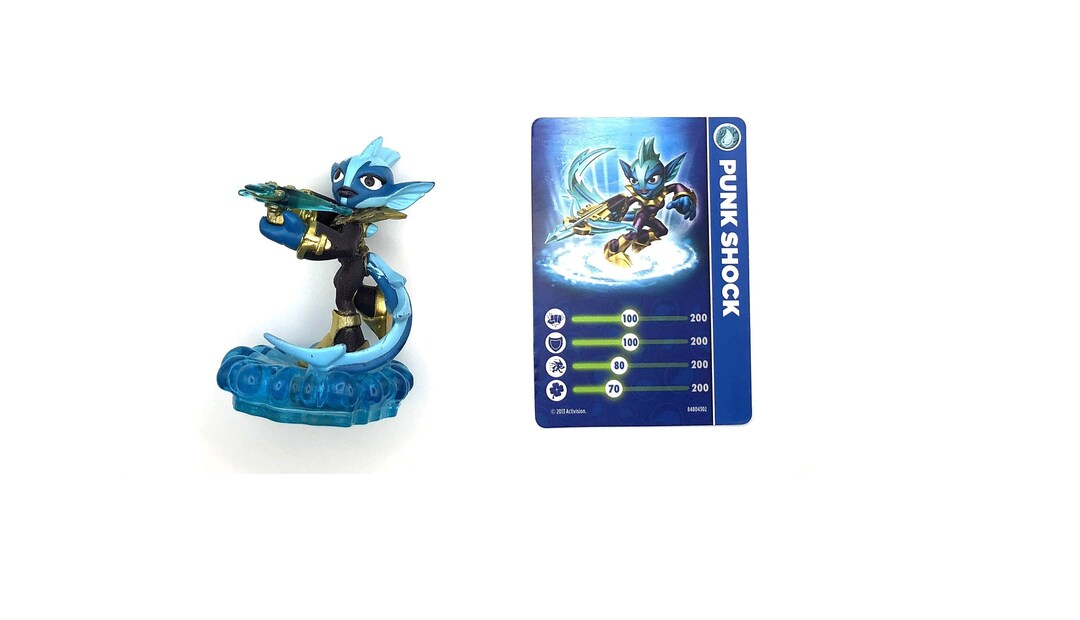 Skylanders Swap Force Punk Shock Figure Activision - Etsy