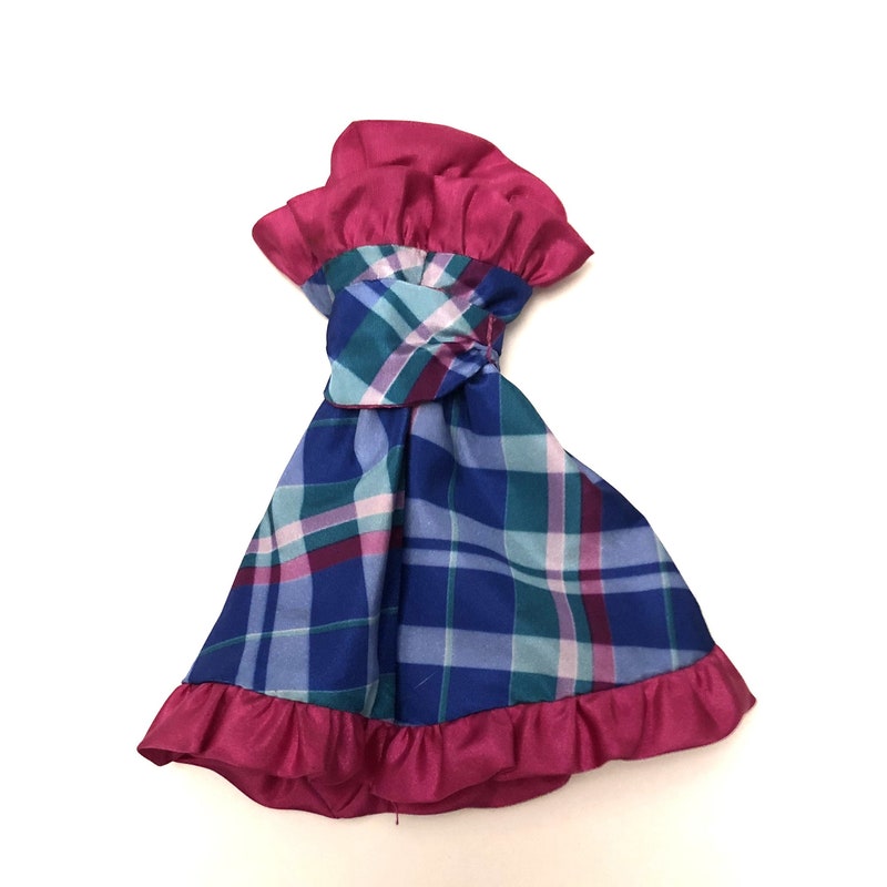 Barbie Plaid Dress - Etsy