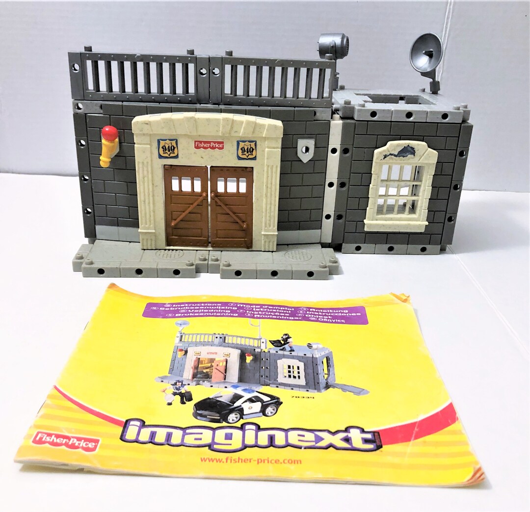 Mattel Imaginext Police Station 78334 Playset 2002 - Etsy