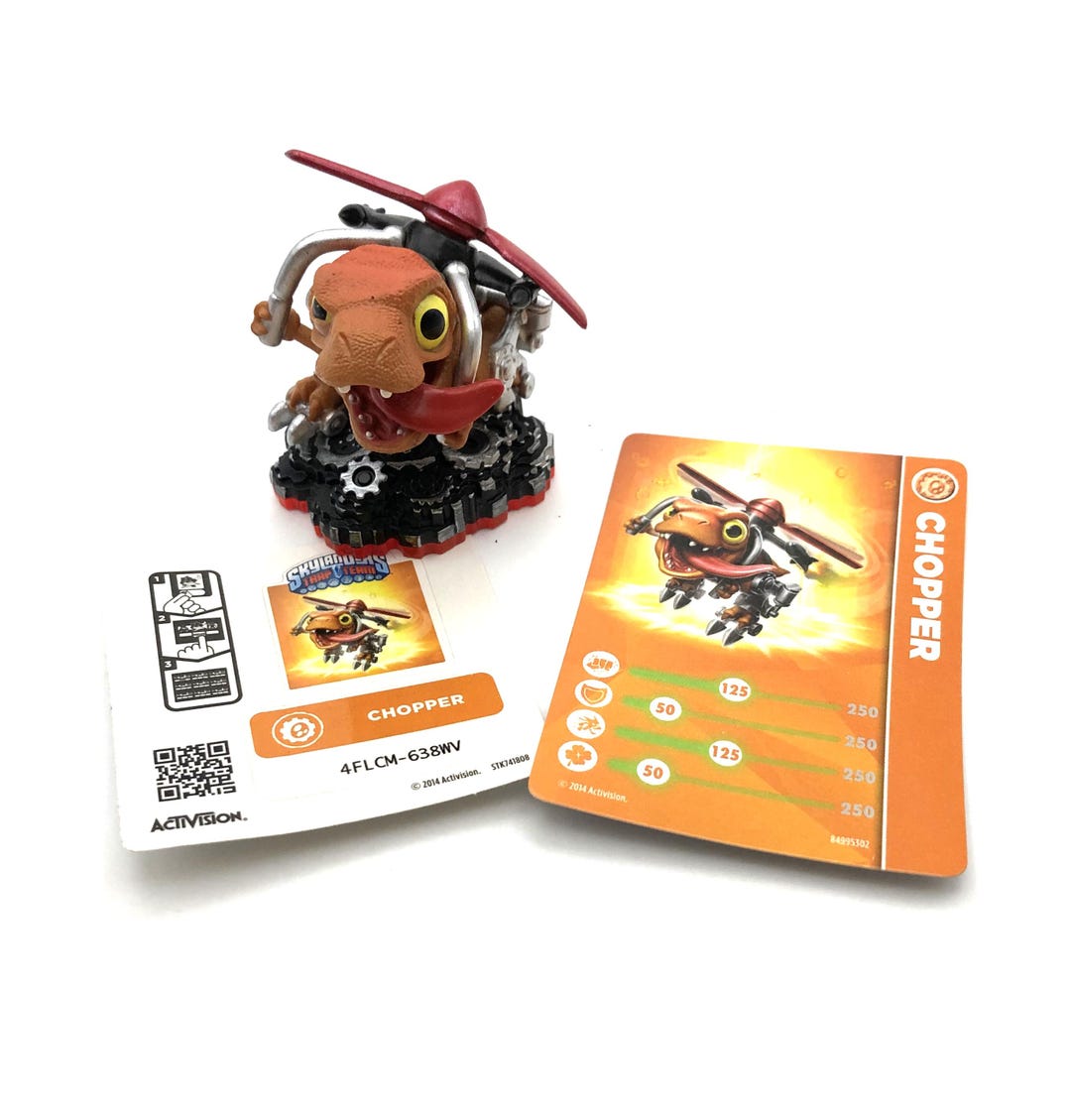 Skylanders Trap Team Chopper Figure Activision - Etsy