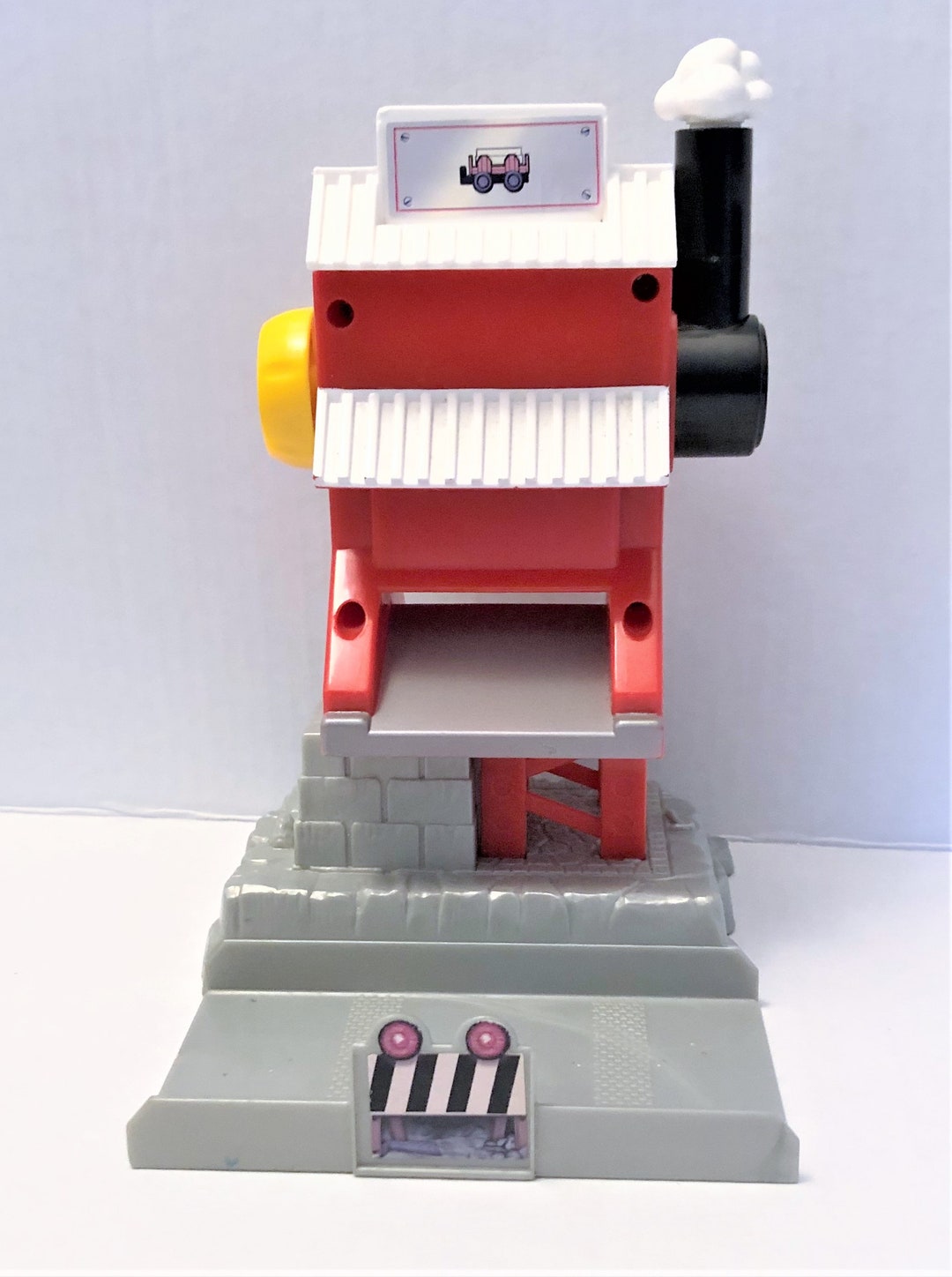 Geotrax Track Town Railway Pipe Works Building Geo Trax Trains - Etsy