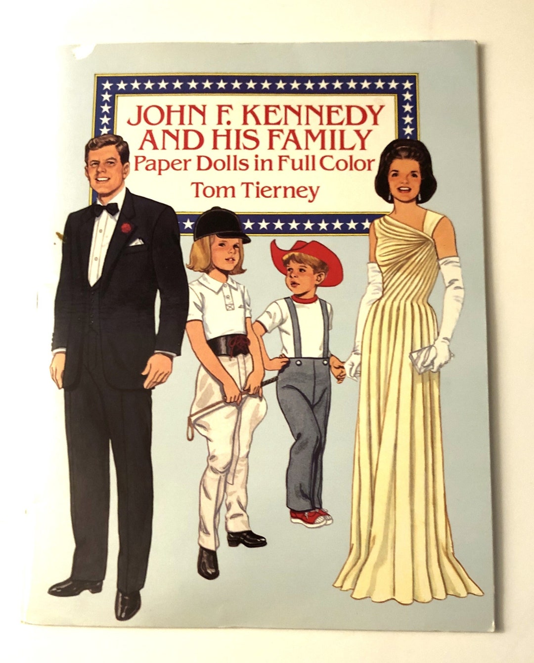John F. Kennedy and His Family Paper Dolls by Tom Tierney - Etsy